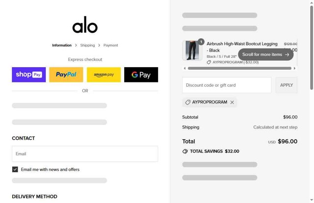 Alo Yoga Promo Codes (8 Verified) - 25% Off w/Code Aug 2025