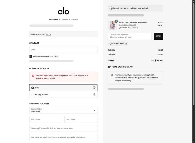 Alo Yoga Promo Codes (8 Verified) - 25% Off w/Code Jul 2025