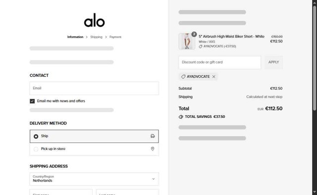 Alo Yoga Promo Codes (6 Verified) - 25% Off w/Code Aug 2025