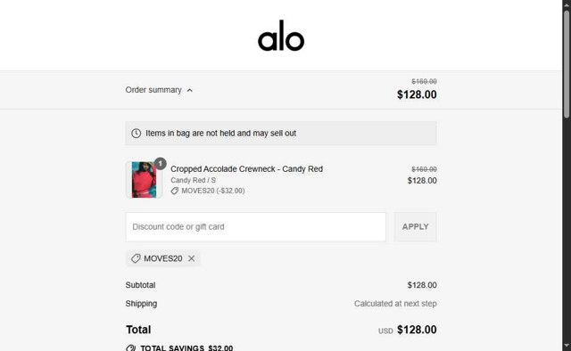 Alo Yoga Promo Codes (8 Verified) - 25% Off w/Code Jul 2025