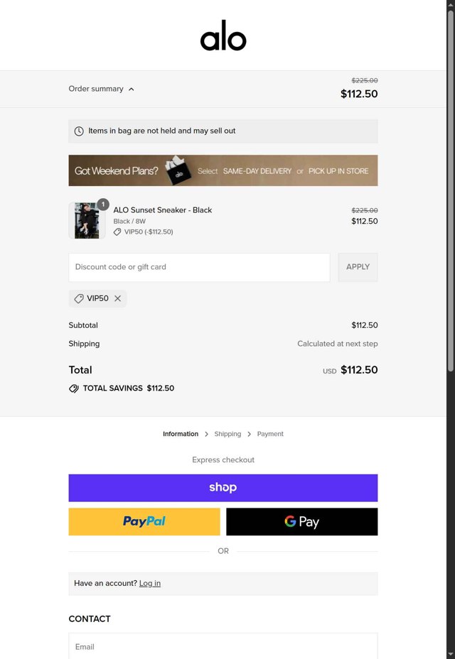 Alo Yoga Promo Codes (6 Verified) - 25% Off w/Code Sep 2025