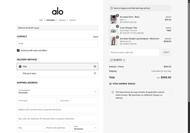 Alo Yoga Promo Codes (9 Verified) - 25% Off w/Code Jun 2025