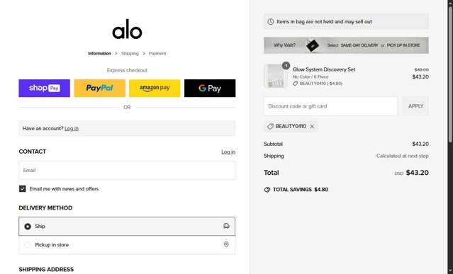 Alo Yoga Promo Codes (9 Verified) - 25% Off w/Code Jun 2025