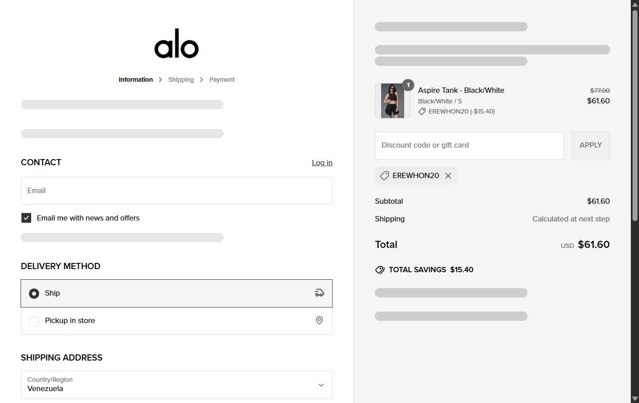 Alo Yoga Promo Codes (9 Verified) - 25% Off w/Code Jun 2025