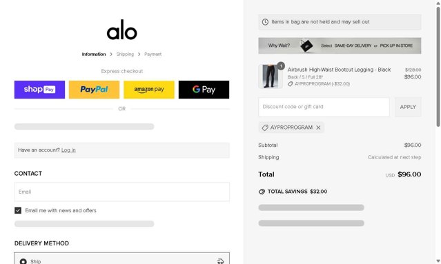 Alo Yoga Promo Codes (9 Verified) - 25% Off w/Code Jun 2025