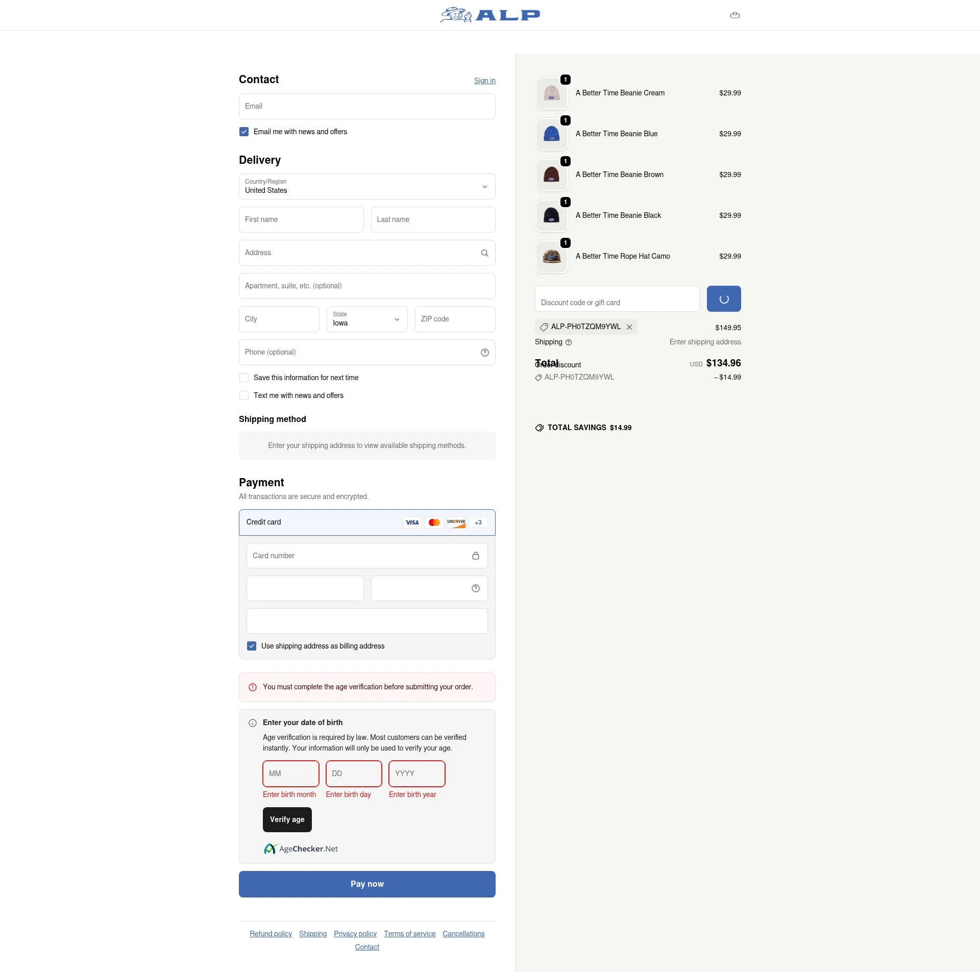 ALP Nicotine Pouches Promo Code - 10% Off Jan 2026