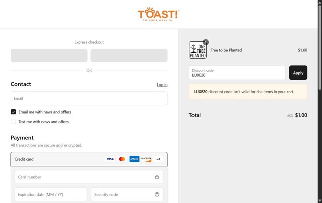 Toast! Discount Codes - 20% Off (9 Verified) Jul 2025