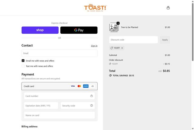Toast! Promo Codes - 20% Off Coupons Oct 2025