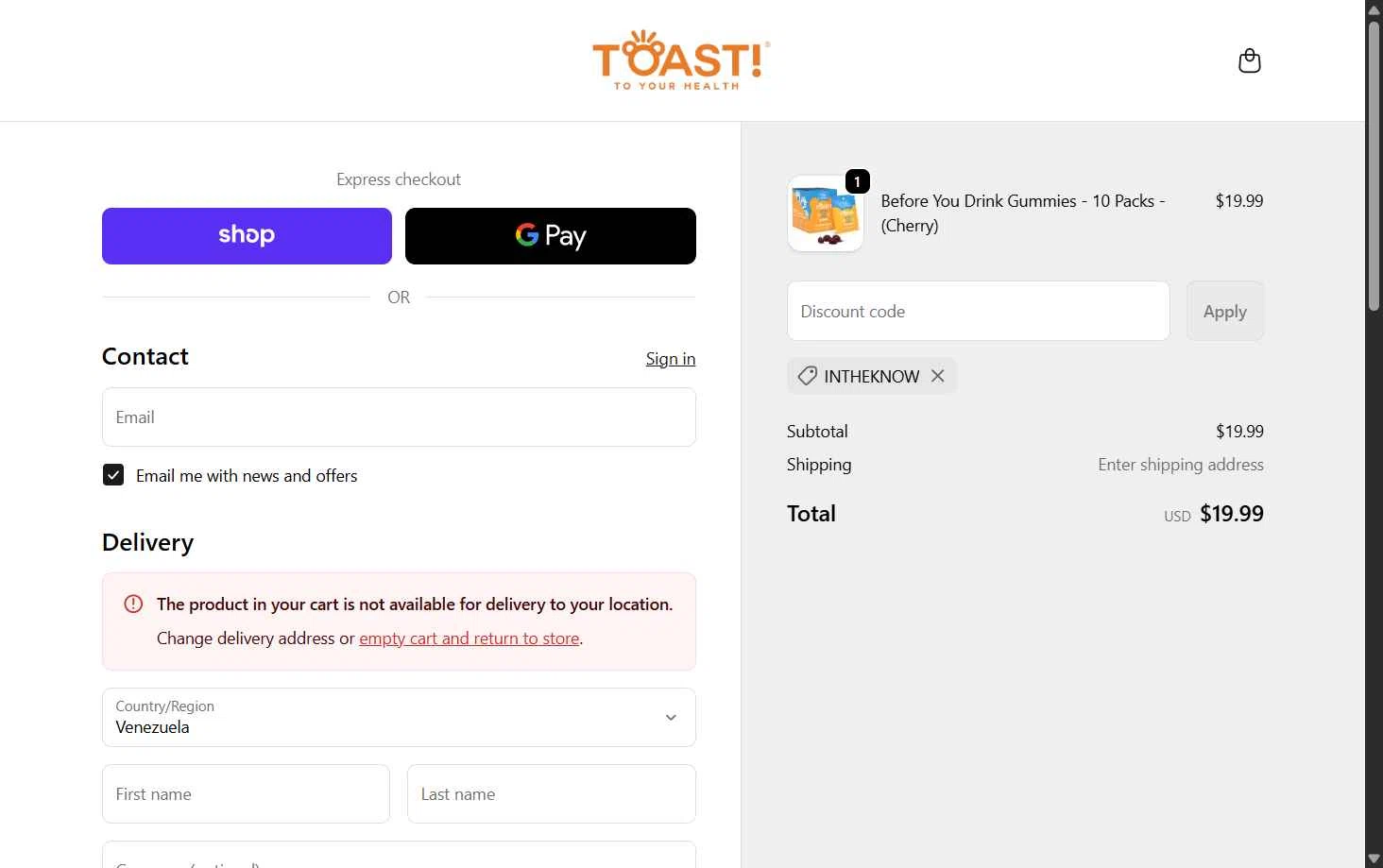 Toast! Promo Codes - 15% Off (4 Verified) Nov 2025
