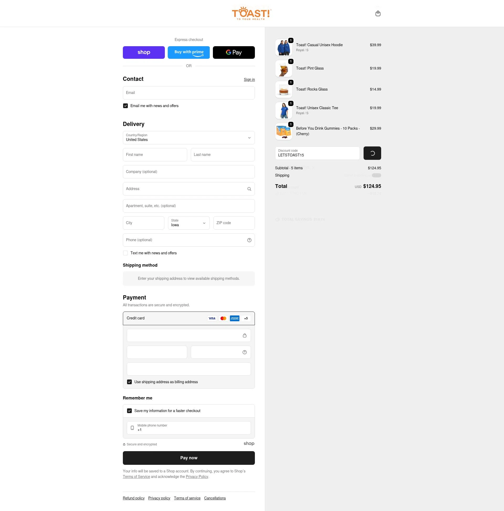 Toast! Promo Codes - 15% Off (5 Verified) Dec 2025