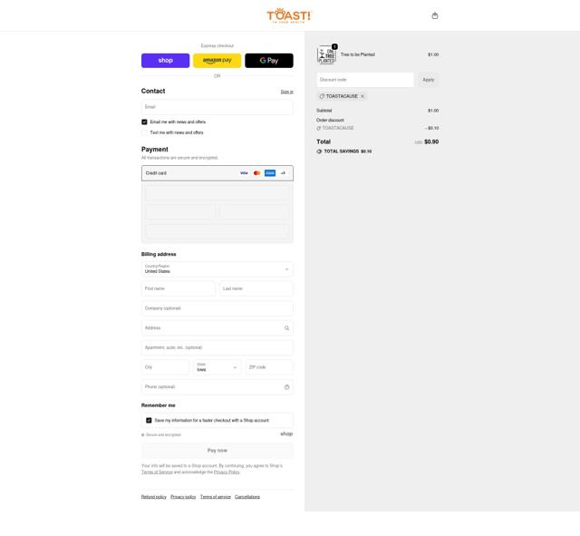 Toast! Promo Codes - 20% Off Coupons Oct 2025
