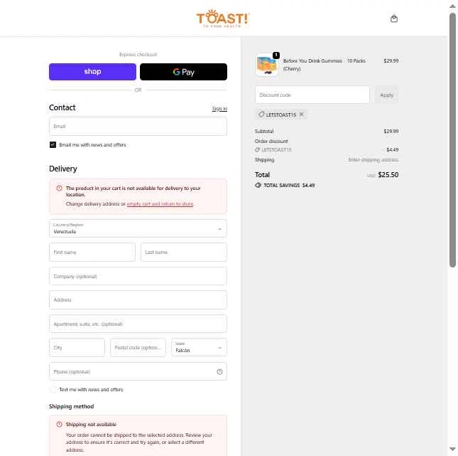 Toast! Promo Codes - 15% Off (5 Verified) Dec 2025