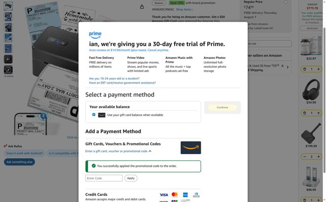Amazon Promo Codes (98 Verified) - 100% Off w/Code Aug 2025