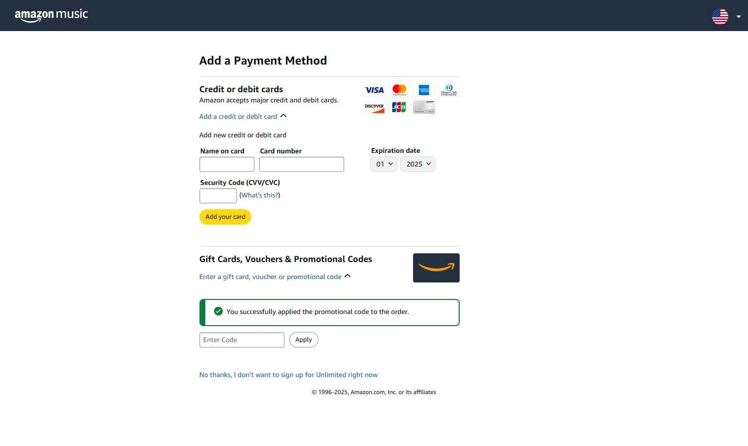 Amazon Music Coupons & Discounts January 2026