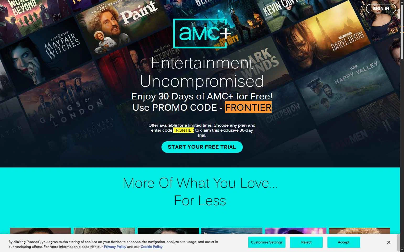 AMC+ Promo Codes - 70% Off Sitewide Coupons Mar 2026