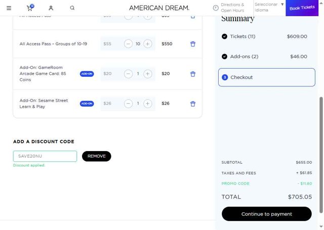 American Dream Promo Codes (1 Verified) - 25% Off Sep 2025