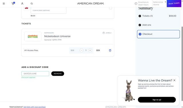 American Dream Promo Codes (1 Verified) - 25% Off Aug 2025