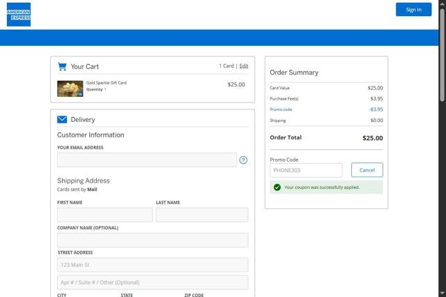 American Express Promo Codes - 5% Off Oct 2025