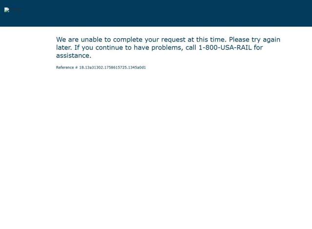 Amtrak Promo Codes (1 Verified) - 60% Off Sitewide Oct 2025