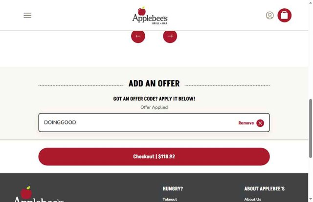 Applebee's Grill & Bar Promo Codes - 15% Off Jun 2025