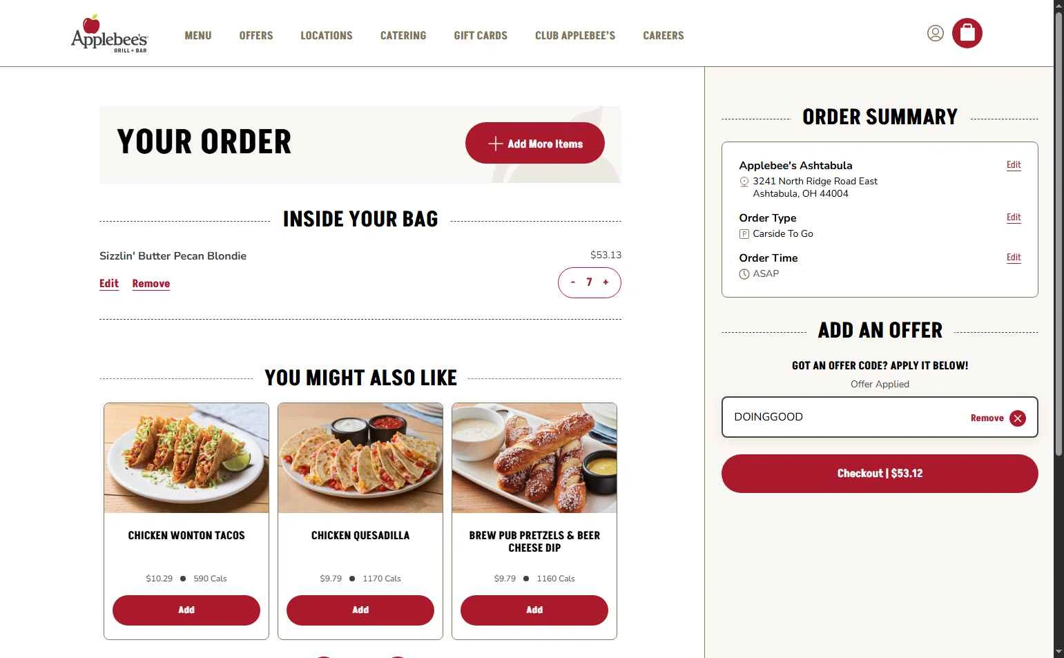 Applebee's Grill & Bar Promo Code - 25% Off Jan 2026