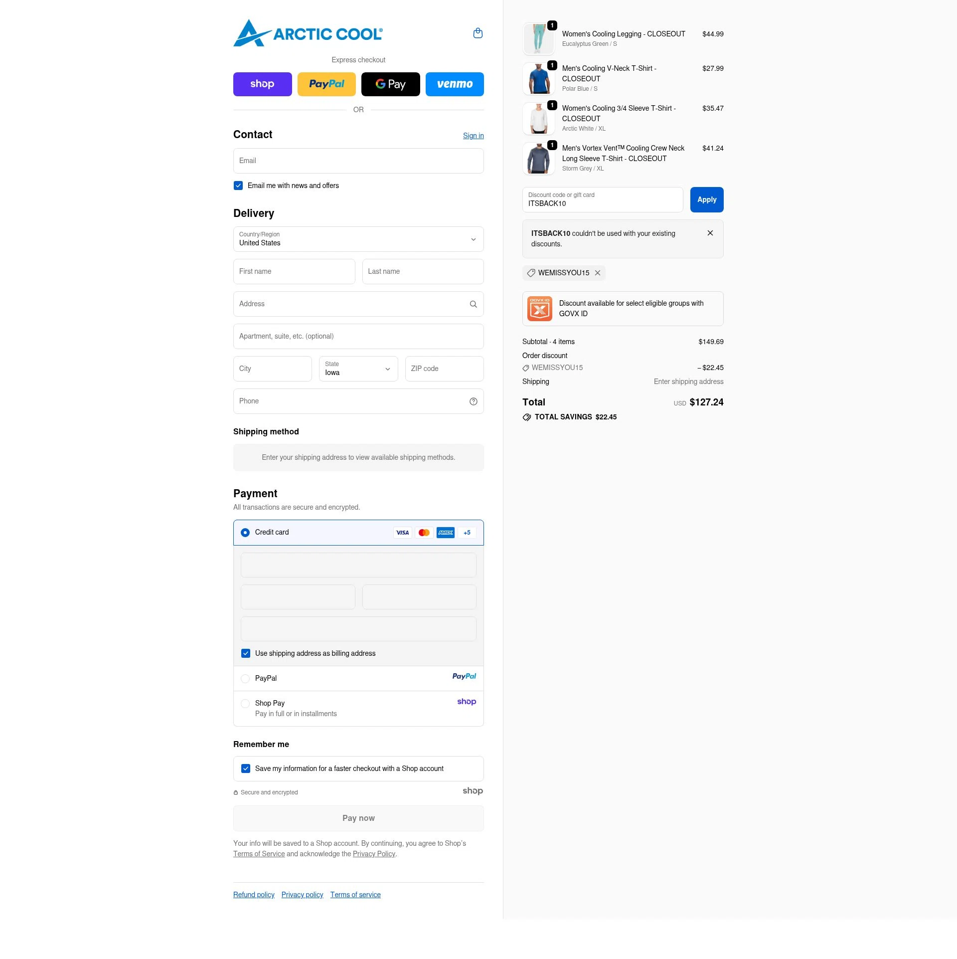 Arctic Cool Promo Codes - 20% Off (Verified) Oct 2025