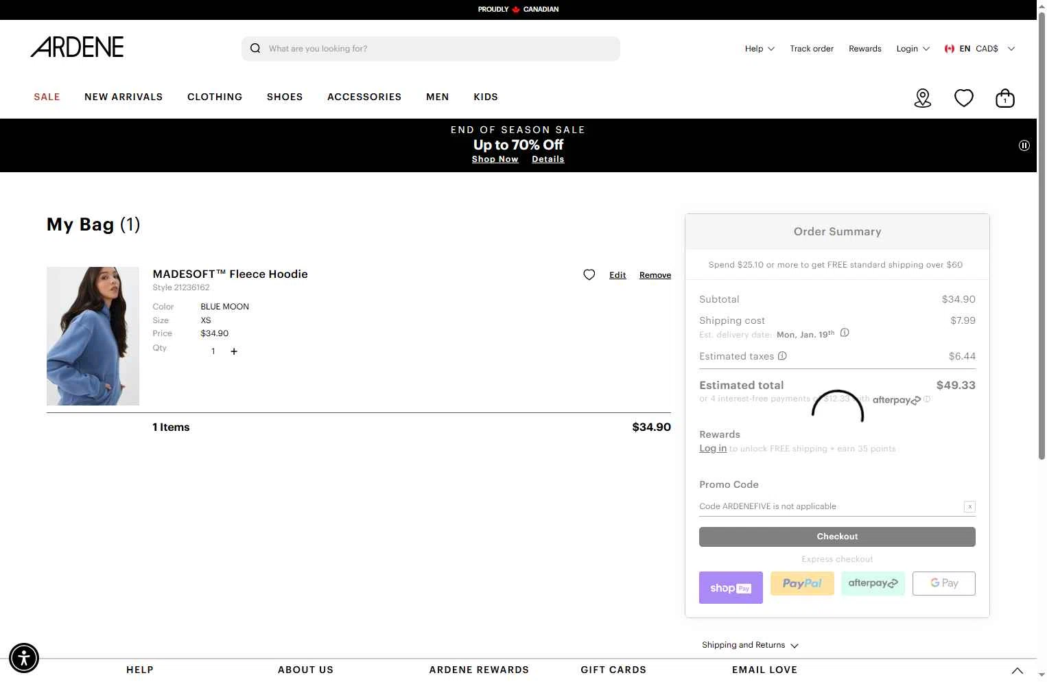 Ardene Promo Codes - $10 Off (3 Verified) Mar 2026