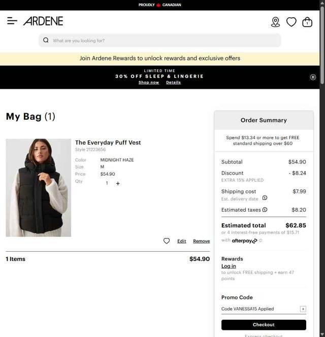 Ardene Discount Codes - 15% Off (6 Verified) Oct 2025