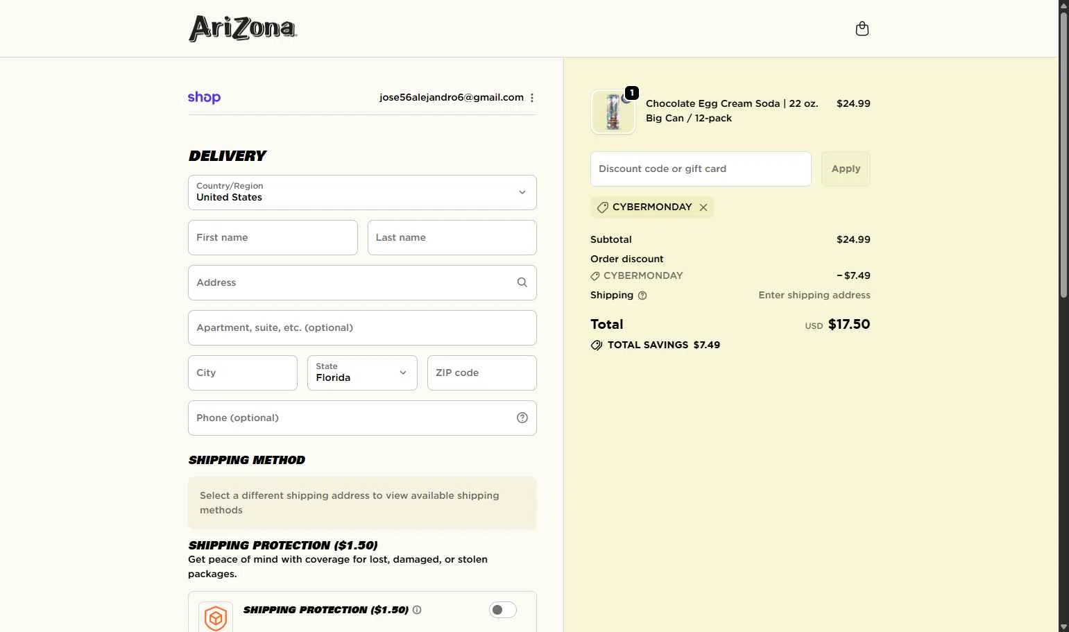 AriZona Promo Codes - 15% Off (4 Verified) Dec 2025