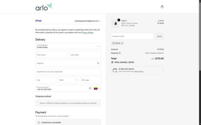 Arlo Discount Codes - 15% Off (4 Verified) Oct 2025