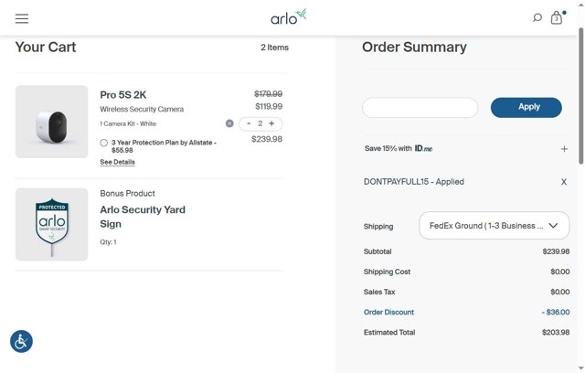 Arlo Discount Codes - 15% Off (9 Verified) Jul 2025