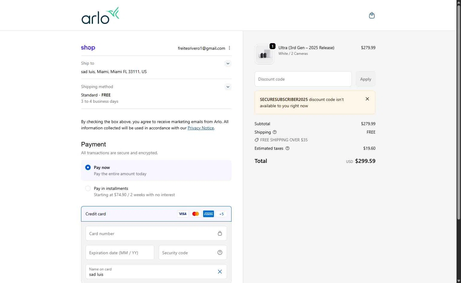 Arlo Promo Codes - 15% Off (7 Verified) Dec 2025