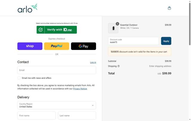 Arlo Discount Codes - 15% Off (4 Verified) Oct 2025
