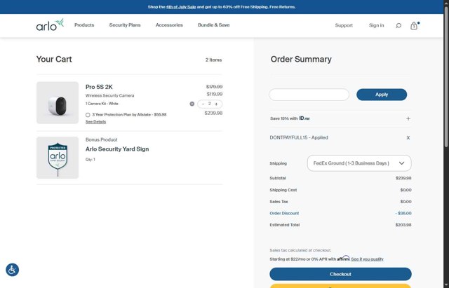 Arlo Discount Codes - 15% Off (11 Verified) Jul 2025
