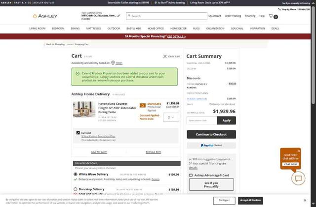 Ashley Discount Codes - $50 Off (2 Verified) Sep 2025