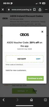 ASOS Promo Codes - 20% Off (4 Verified) Apr 2026