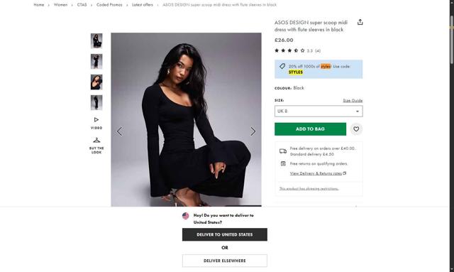 ASOS Promo Codes (3 Verified) - 20% Off + Free Ship Sep 2025