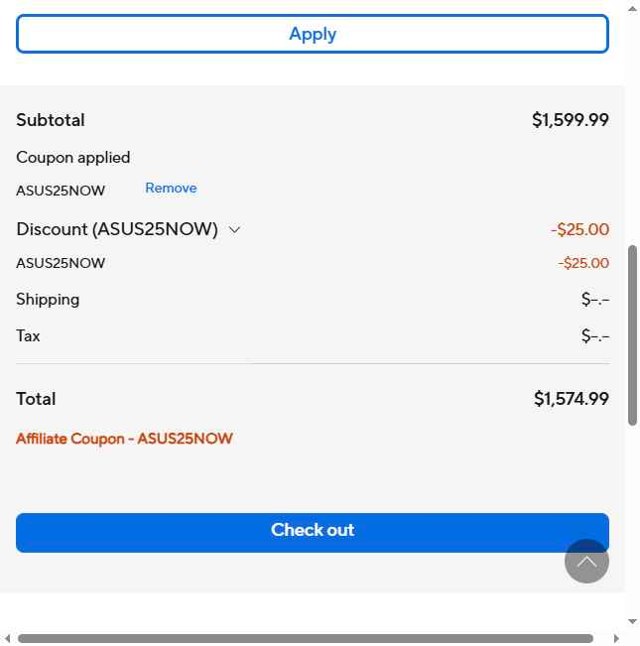 ASUS Discount Codes - $10 Off (3 Verified) Jun 2025