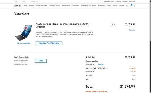 ASUS Discount Codes - $10 Off (3 Verified) Jun 2025