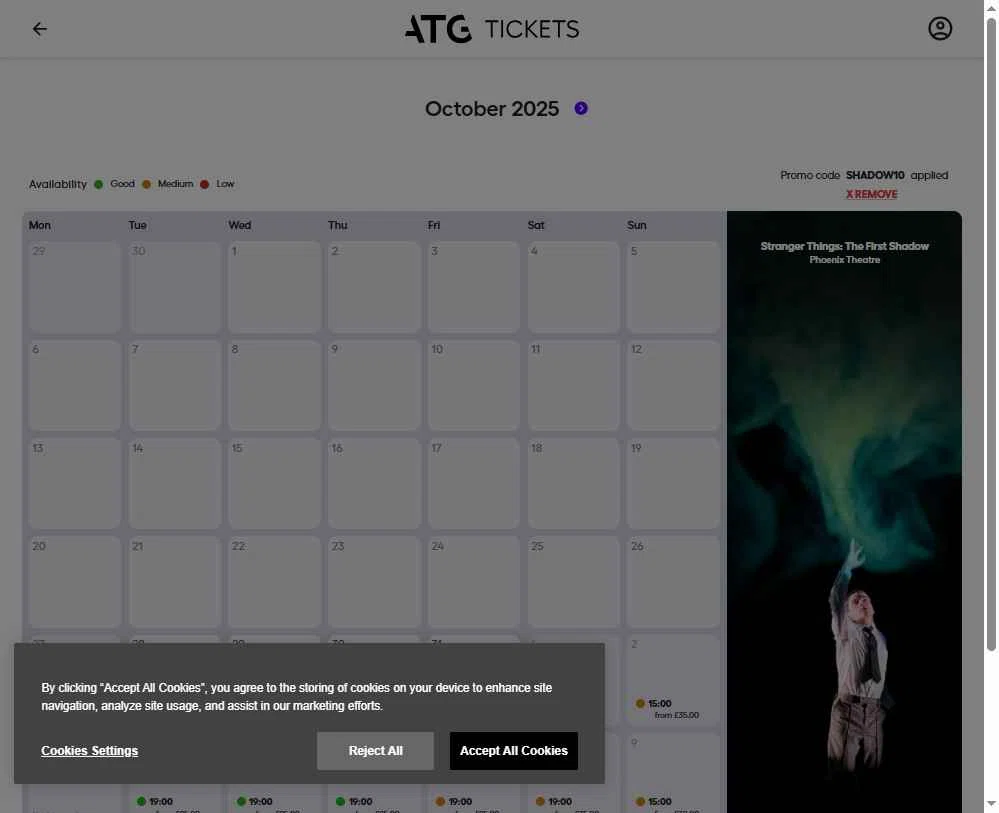 ATG Tickets Promo Codes - 10% Off (3 Verified) Dec 2025