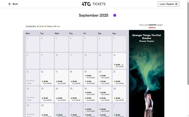 ATG Tickets Promo Codes (3 Verified) - 10% Off Oct 2025