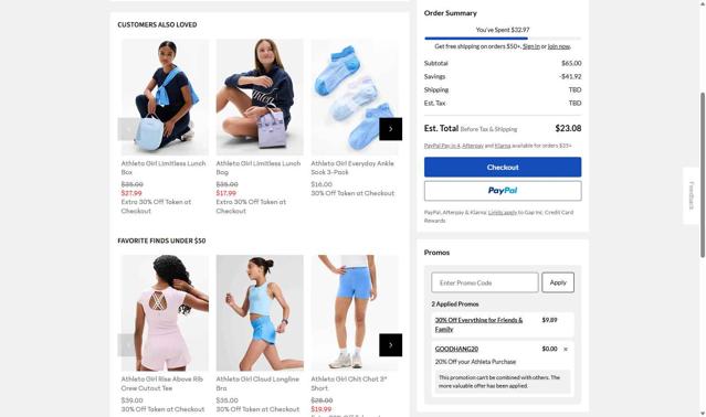 Athleta Promo Codes (12 Verified) - 20% Off w/Code Oct 2025