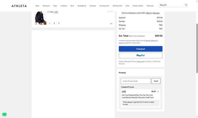 Athleta Promo Codes (11 Verified) - 30% Off w/Code Oct 2025