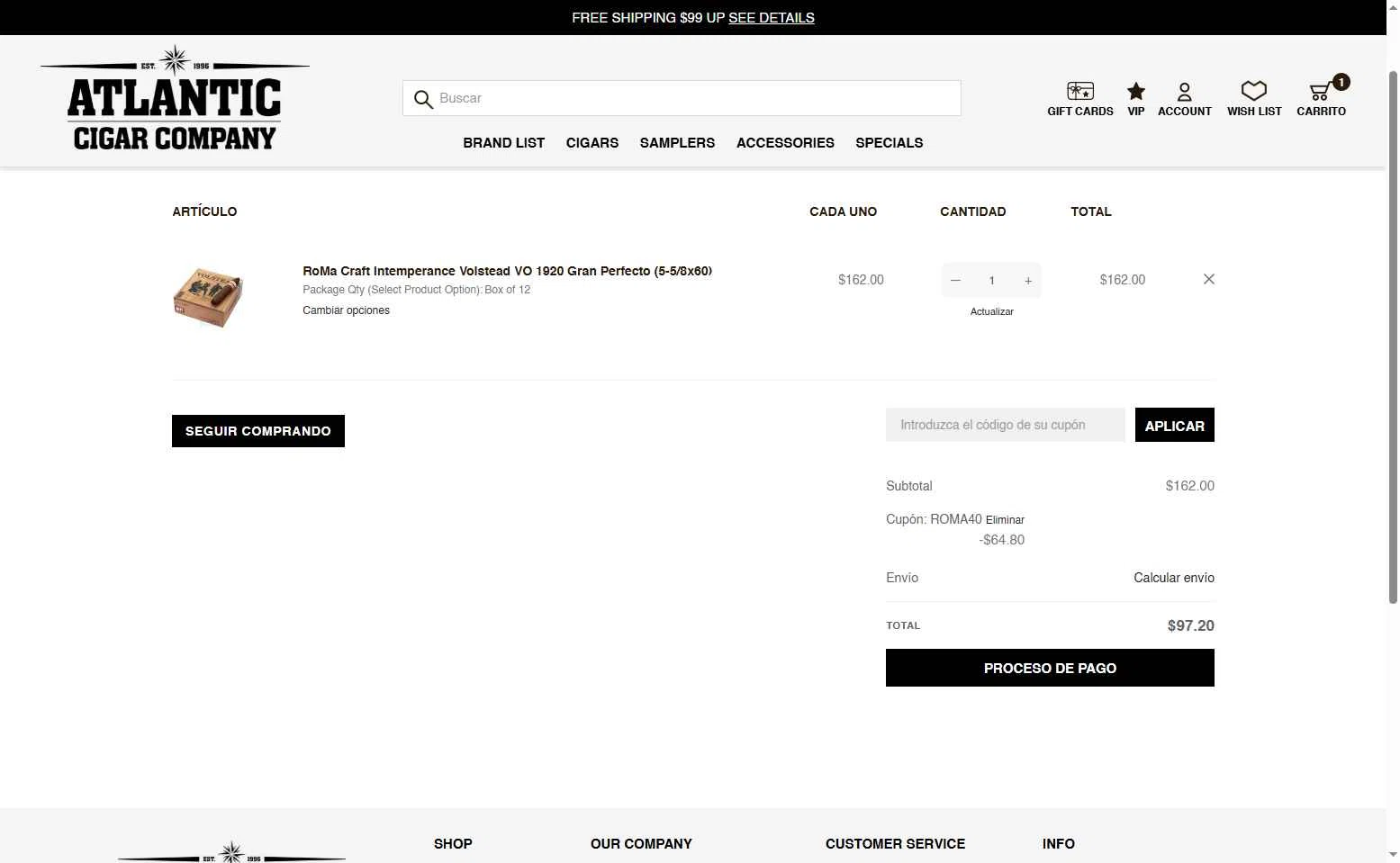 Atlantic Cigar Promo Codes - 20% Off Coupons Jan 2026