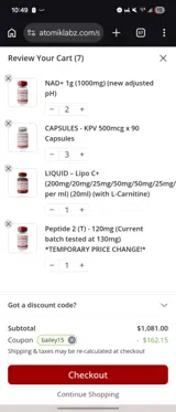 Atomik Labz Promo Codes - 15% Off (2 Verified) Jun 2026