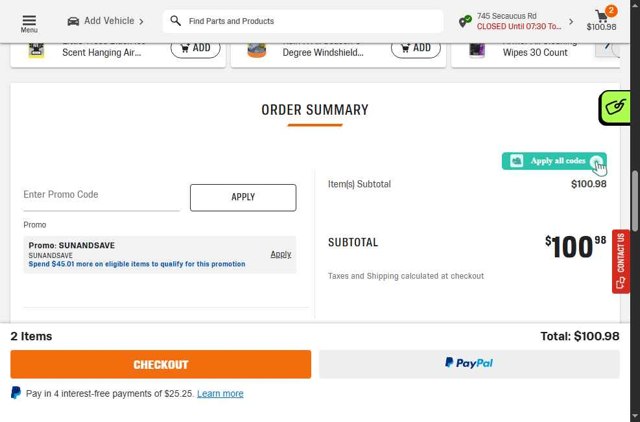 AutoZone Promo Codes (2 Verified) - 20% Off w/Code Jun 2025