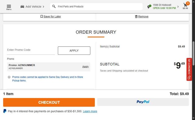 AutoZone Promo Codes (2 Verified) - 20% Off w/Code Aug 2025