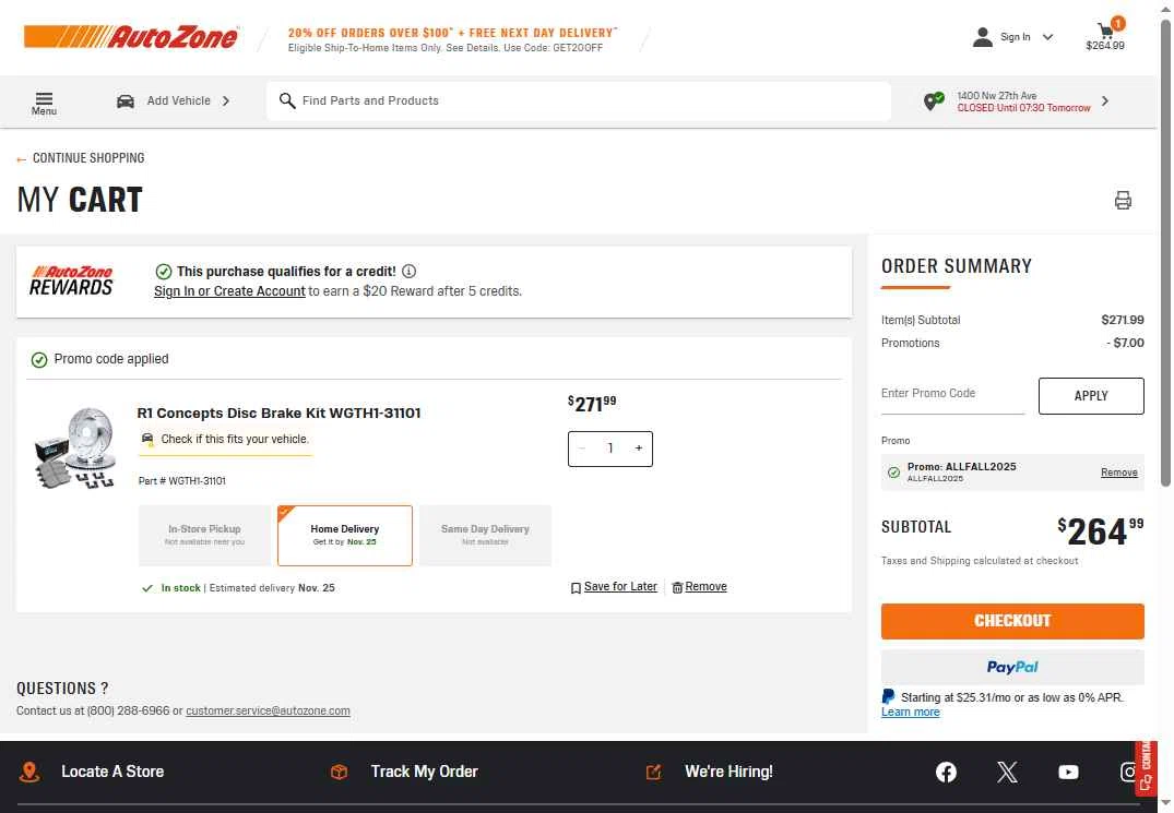 AutoZone Promo Codes - 20% Off (3 Verified) Dec 2025