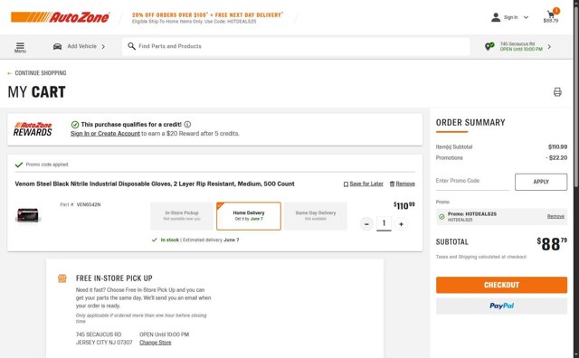 AutoZone Promo Codes (2 Verified) - 20% Off w/Code Jun 2025