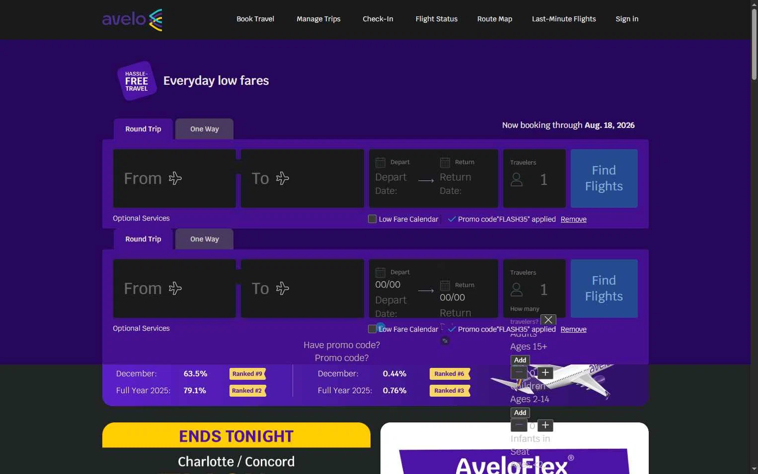 Avelo Airlines Promo Code - 45% Off (Verified) Feb 2026